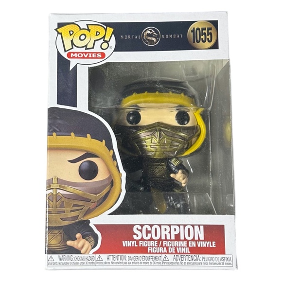 Funko | Other | Funko Pop Movies Mortal Kombat Scorpion 55 Vinyl | Poshmark